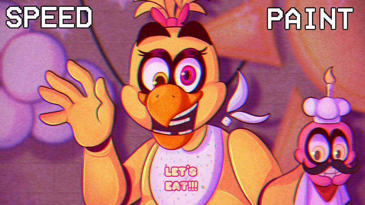 STAGE PERFORMANCE//FNaF PLUS SPEEDPAINT// - YouTube