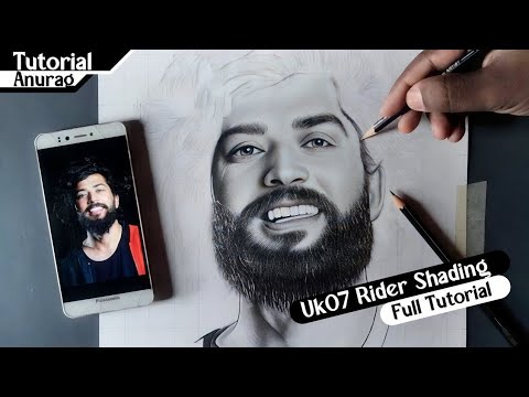 Drawing Uk07 Rider ️ | Step by Step Shading tutorial. @TheUK07Rider ...