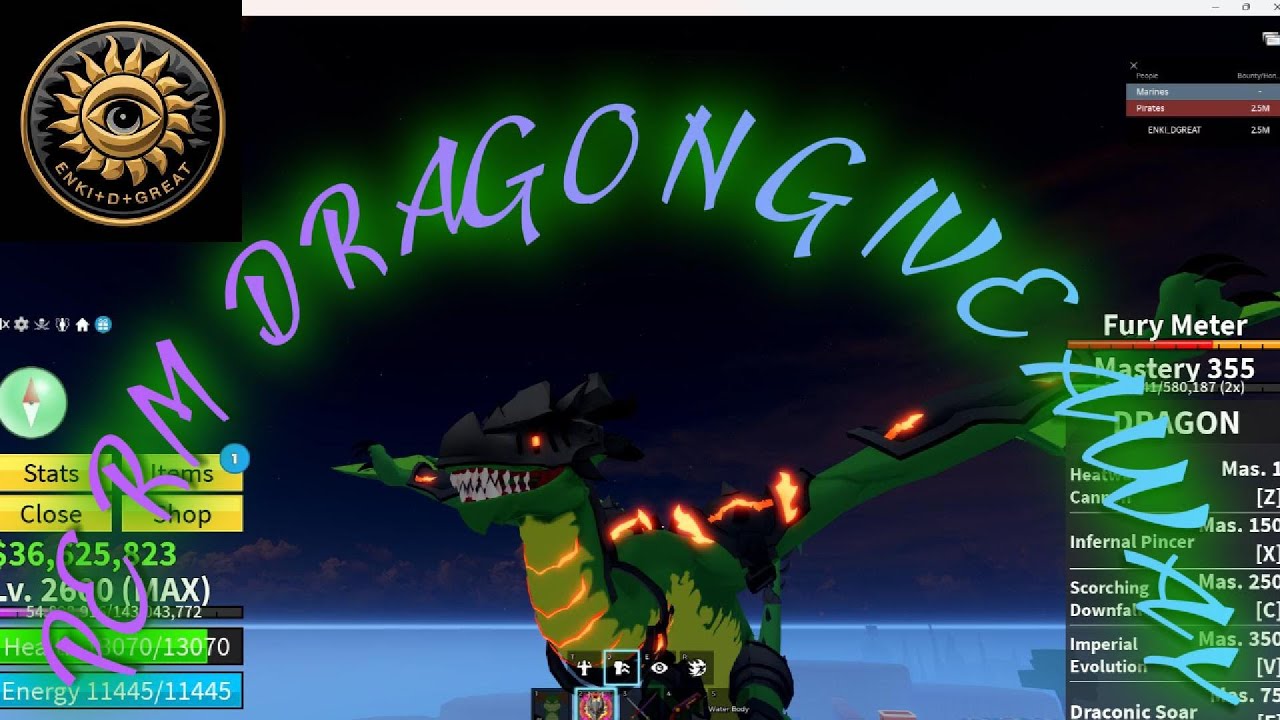 PERM DRAGON GIVEAWAY this weekend 2 perm dragon giveaways, #bloxfruits ...