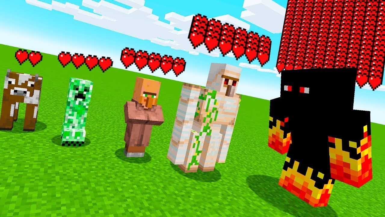 Quien Tiene Más Corazones En Minecraft????? - YouTube