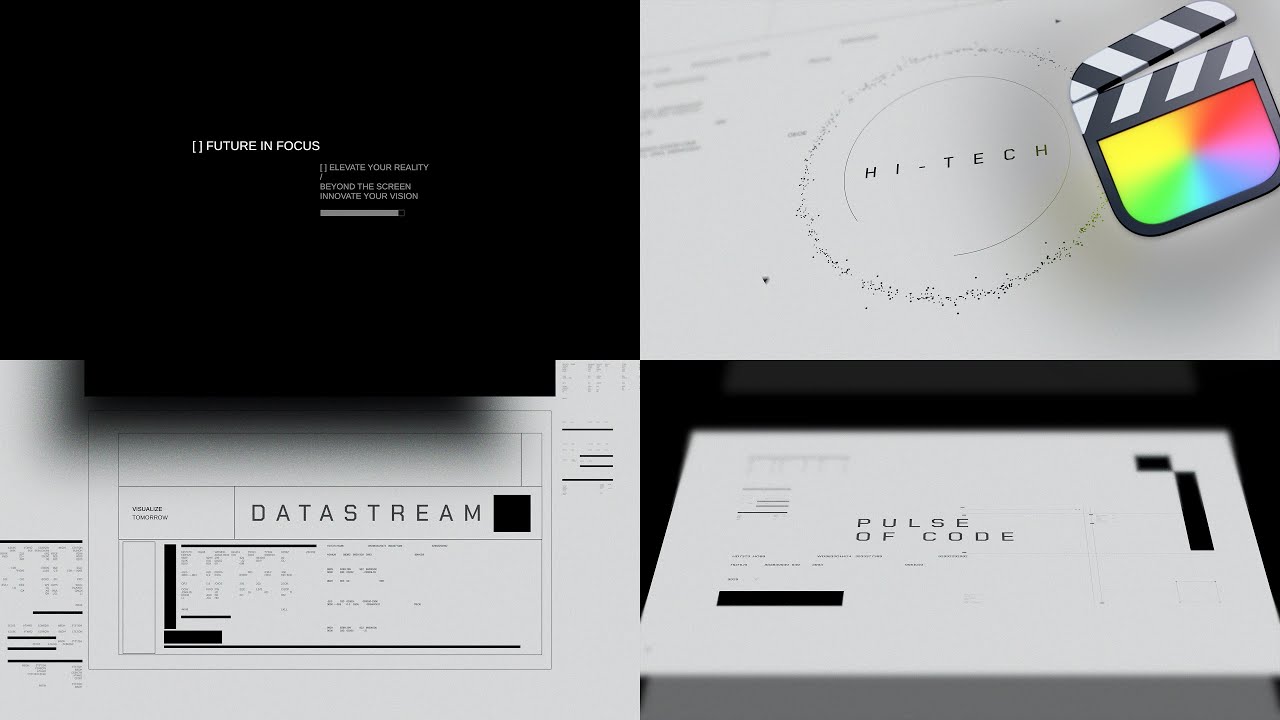 Next-Gen Tech Modular Template — MotionVFX - YouTube