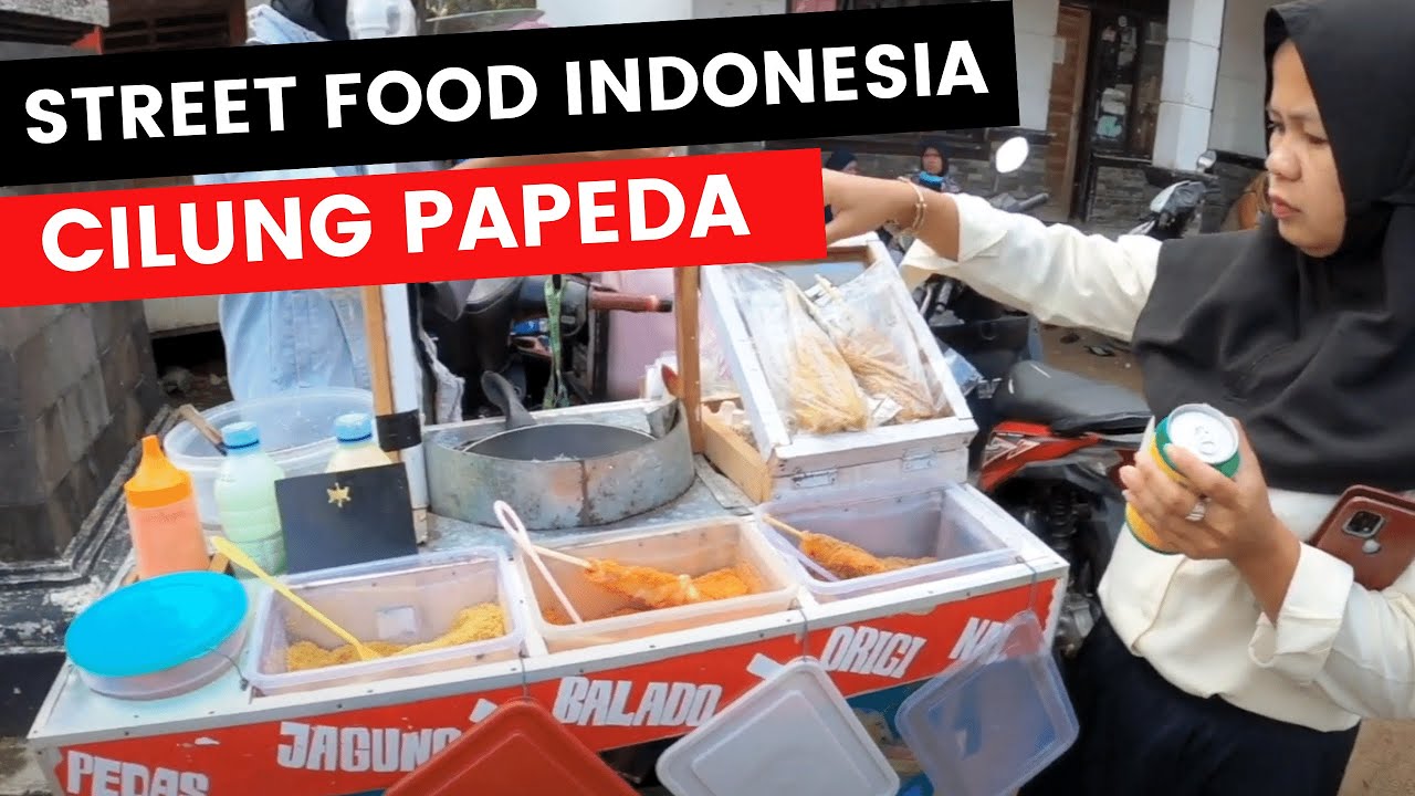 Indonesia Street Food - Cilung Papeda Keliling #streetfood # ...