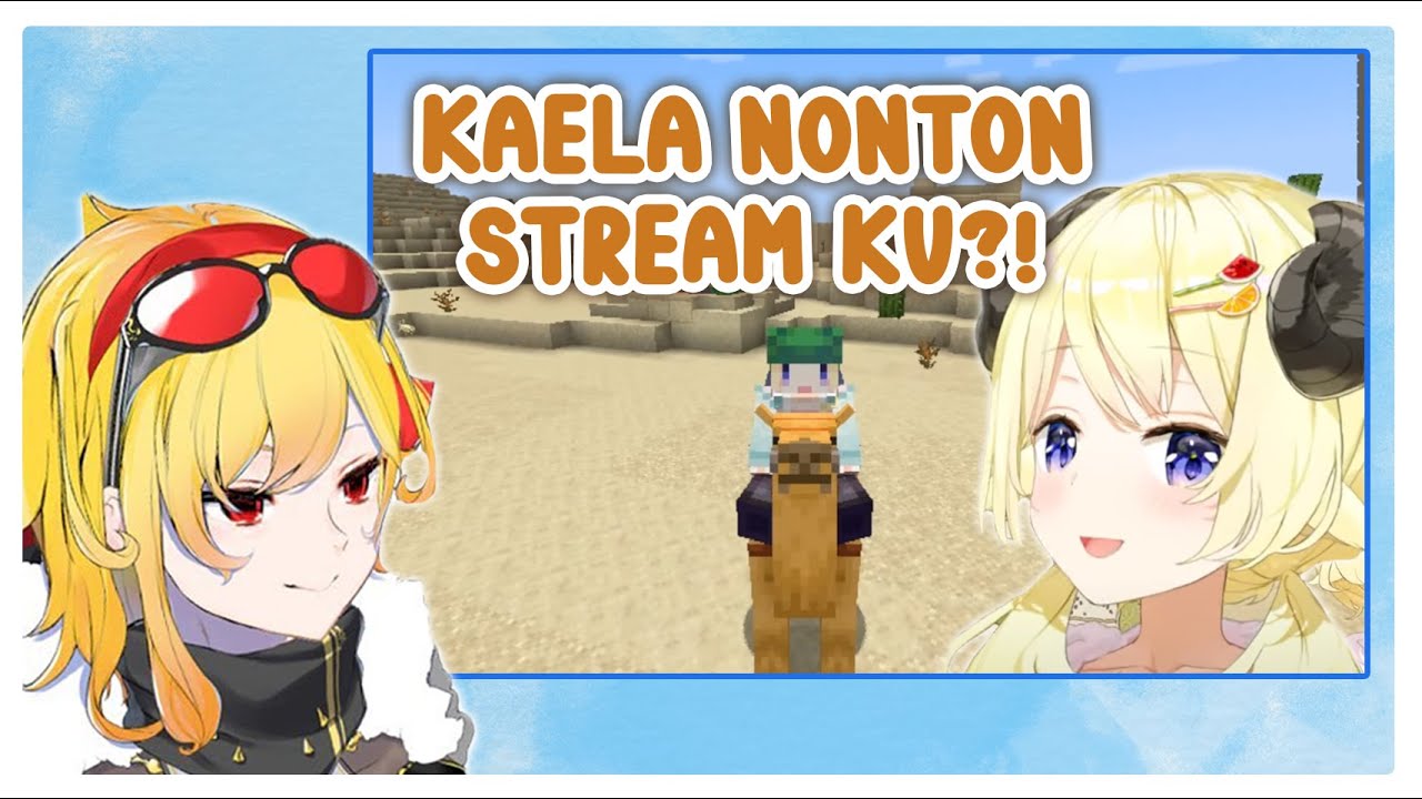WATAME Salah Mengira KAELA Menonton Stream Minecraftnya | (Hololive Clips) - YouTube