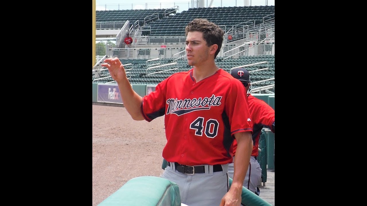 Minnesota Twins 2017 18th Rounder OF Colton Burns hitting 6/30 and 7/1 ...