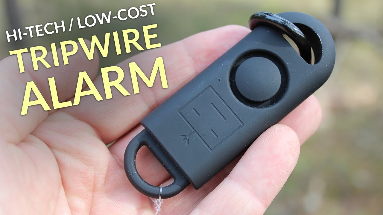 Hi-Tech / Low-Cost Electronic Tripwire Alarm - YouTube