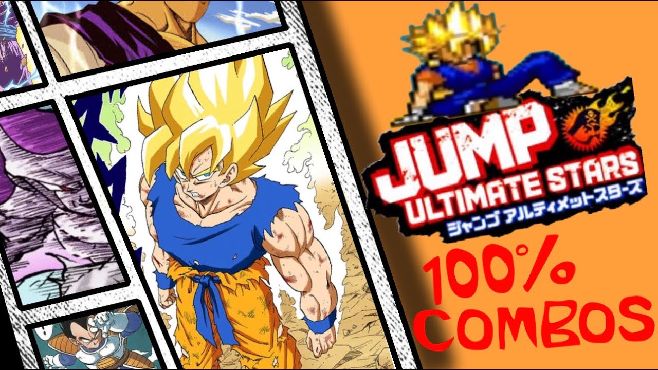 100% COMBOS (DBZ EDITION) - JUMP ULTIMATE STARS - YouTube