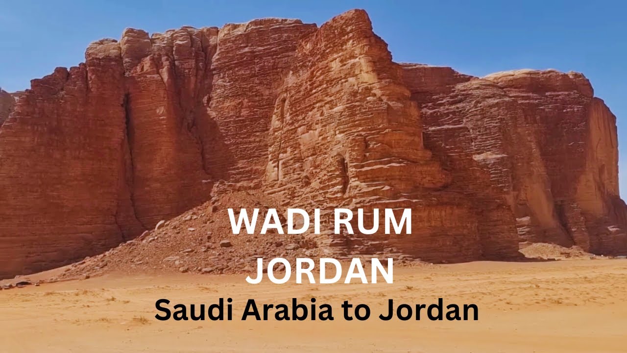 Travelling to Jordan by road | Exploring Rum Valley of Jordan - YouTube