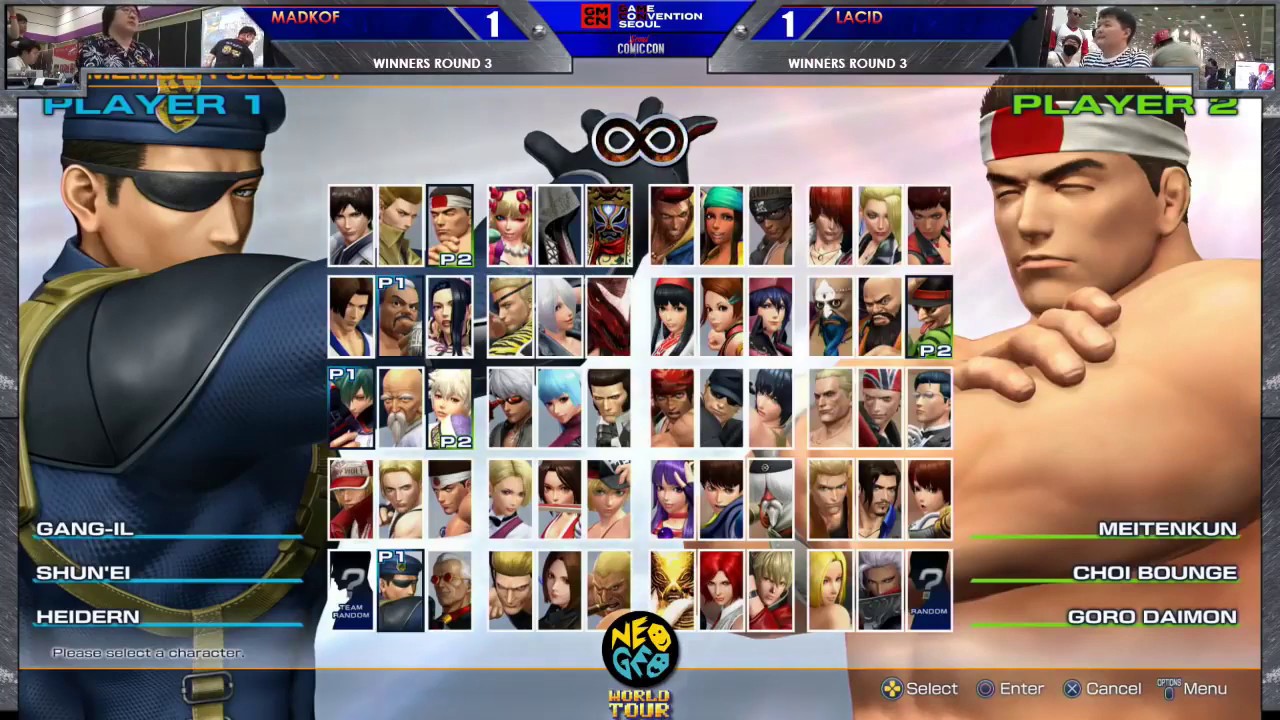 Madkof (동네형) vs Lacid - KOF XIV Neo Geo World Tour Season 1 Korea Stop ...