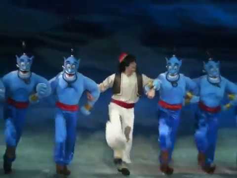 Disney on Ice - 100 Years of Magic | Aladdin & Genie - YouTube