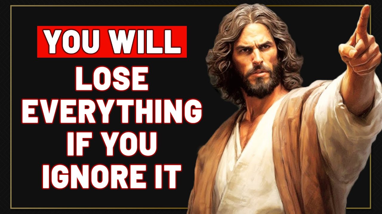 Jesus God Message Today | You Will Lose Everything | God Message For Me ...