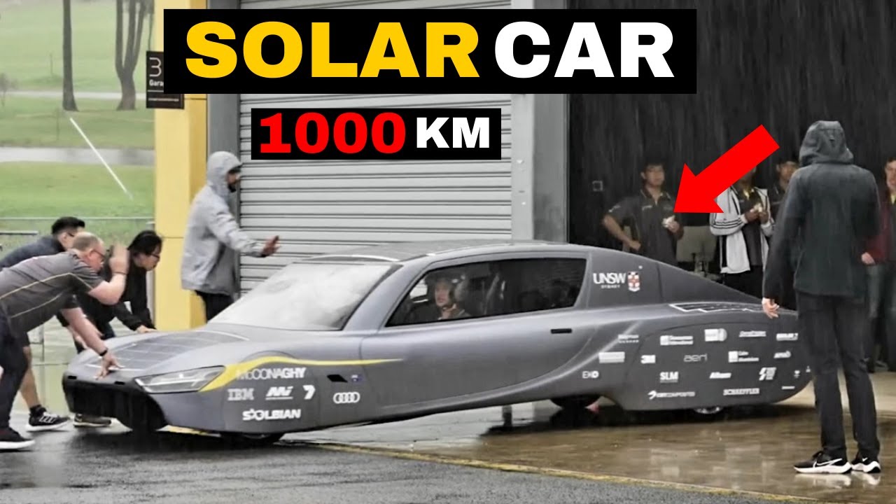 World's Fastest Solar Powered Car Can Travel 1000 km on a Single Charge ...