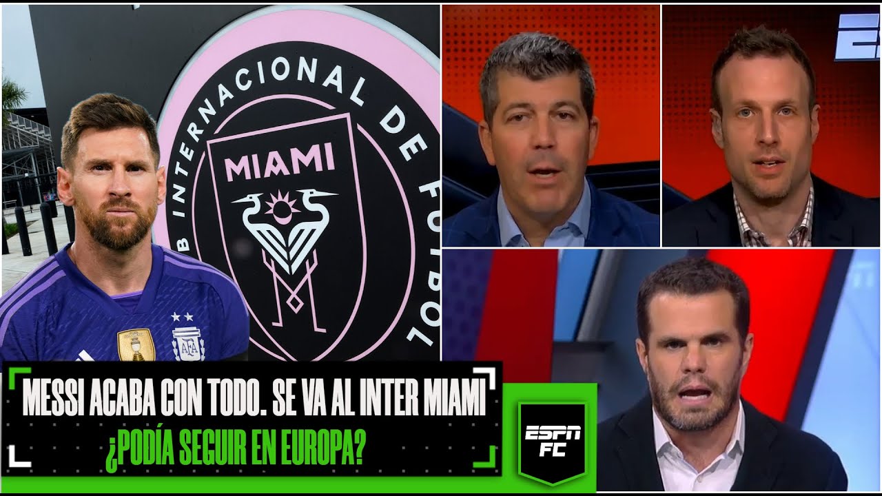 BOMBAZO MUNDIAL Messi ELIGIÓ IR al Inter Miami de la MLS y dejó al ... BOMBAZO MUNDIAL Messi ELIGIÓ IR al Inter Miami de la MLS y dejó al ...