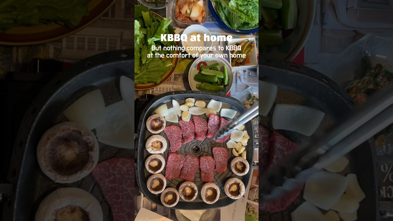 #KBBQ at home🔥 #koreanbbq - YouTube