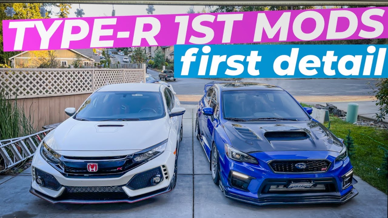 FIRST NEW PARTS FOR THE TYPE-R | PERRIN PERFORMANCE - YouTube