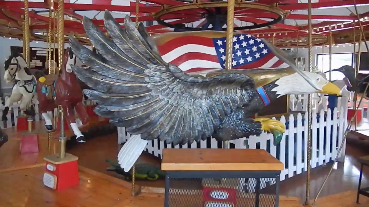 Carousel at Patee House Museum, St. Joseph, Missouri 2018 - YouTube