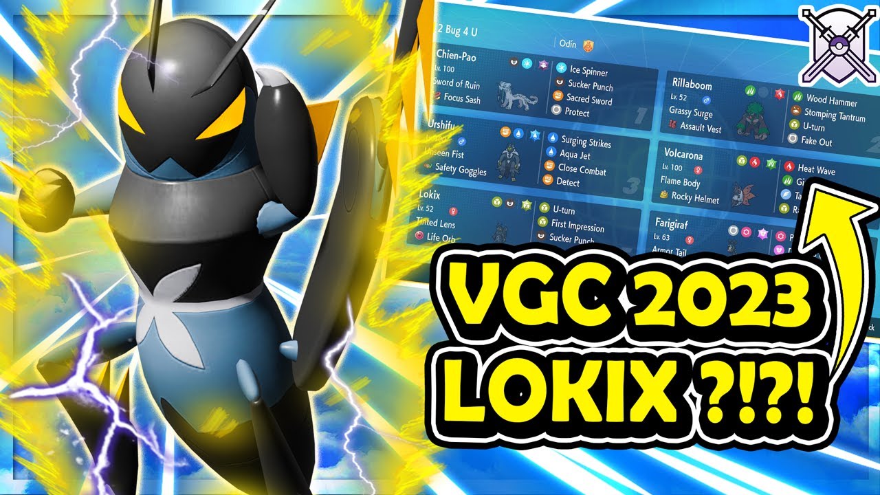 LOKIX is the COOLEST LOOKING POKEMON in VGC 2023 Regulation D - YouTube