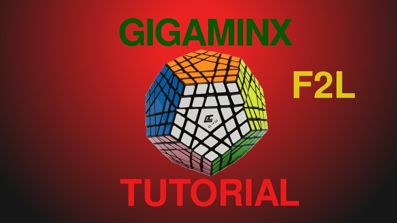 [Nick Rech] How I Solve the Gigaminx: Part 1 - F2L - YouTube