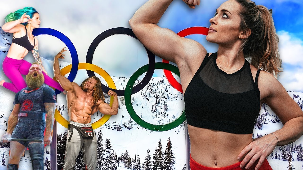 MEATHEADS BATTLE IN WINTER STRENGTH OLYMPICS - Jujimufu, KC Mitchell ...