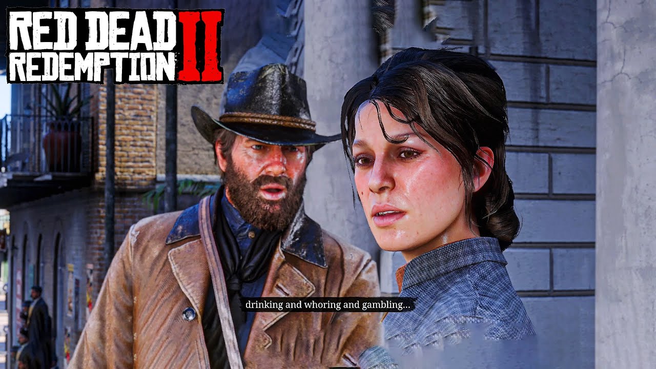 Yes... This low honor Arthur in this scene is actually in the game ...