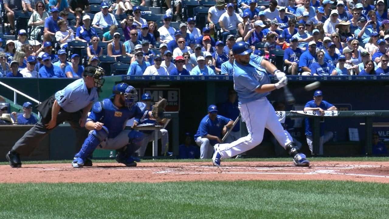 TOR@KC: Royals score six runs in the 1st inning - YouTube