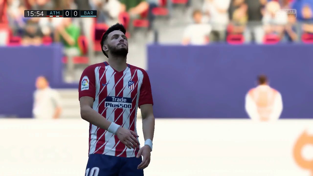 FIFA 2018 GAME PLAY barca vs atletco 8 - YouTube