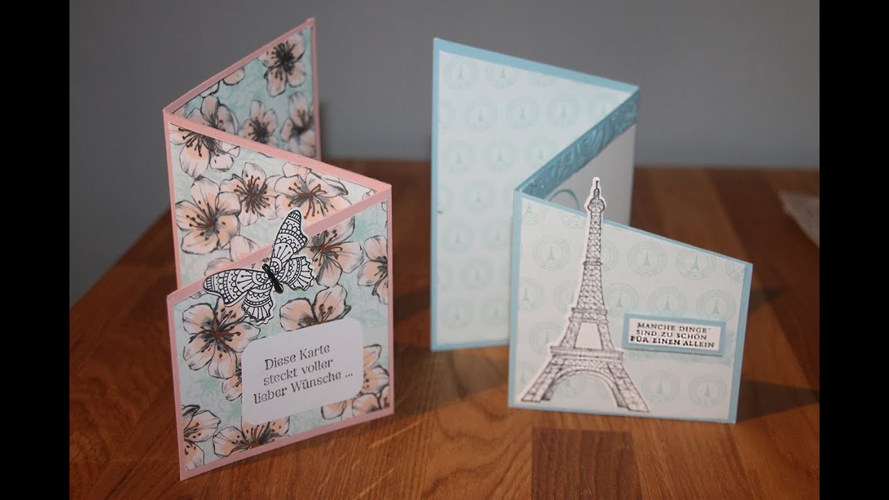 Tutorial: Moving Z-Fold-Card - YouTube