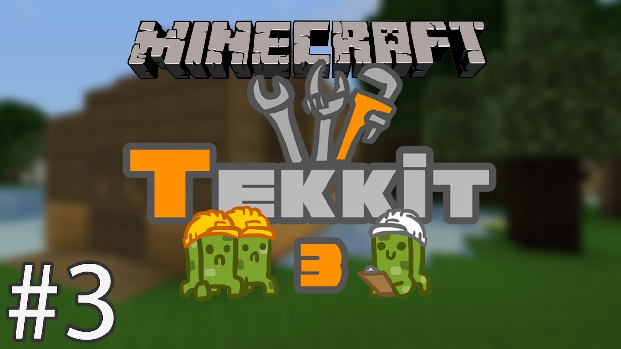 Tekkit Part 3 : Sticky Resin and Rubber Trees - YouTube