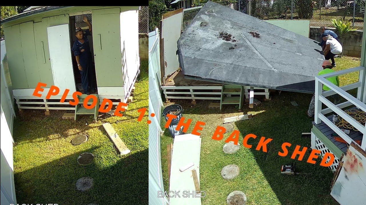 THE BACK SHED EP. 1 - YouTube