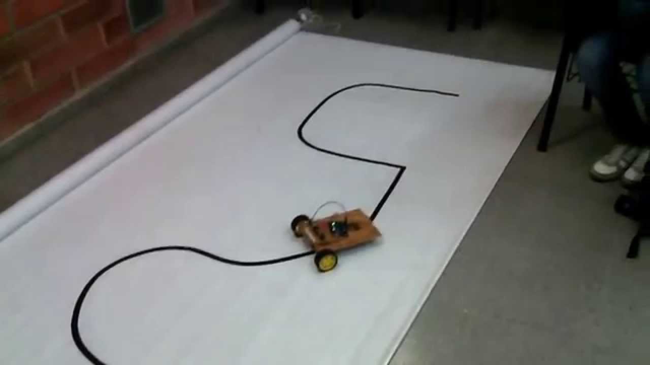 Seguidor de linea con Arduino Uno - YouTube