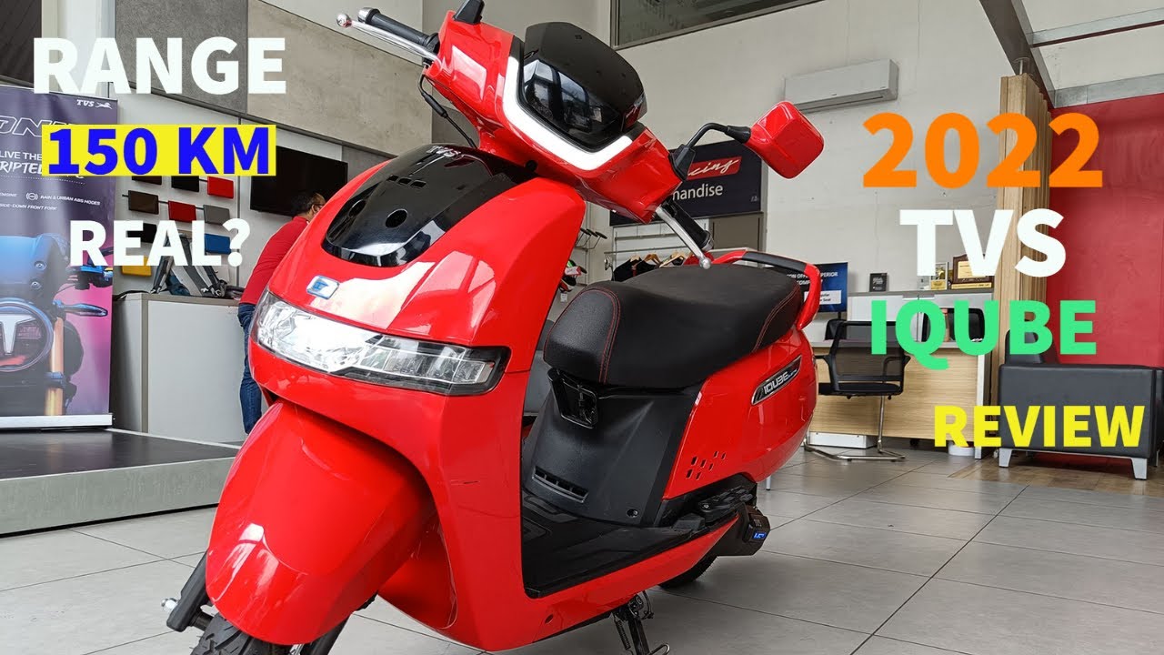 NEW TVS iQUBE 2022 |Longer Range 150 , Big Screen, New Colours - YouTube