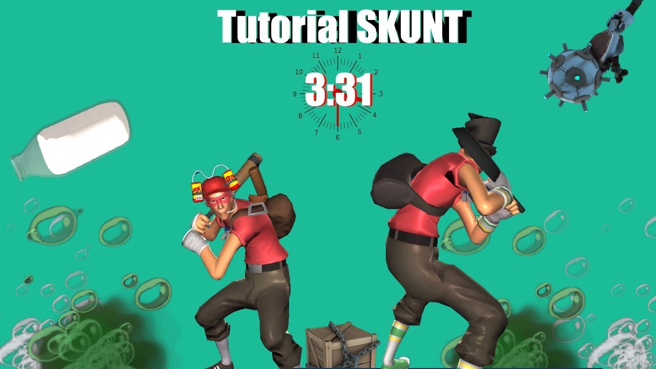 TF2- Tutorial como usar el SKUNT a las 3:31 de la mañana- Leon con ...