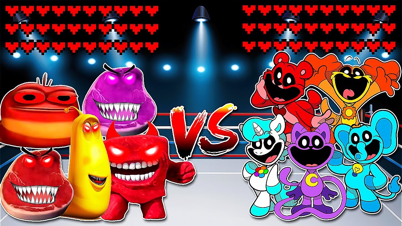 All Evil Ei Ei Ei vs All Poppy Playtime Characters! Meme battle - YouTube