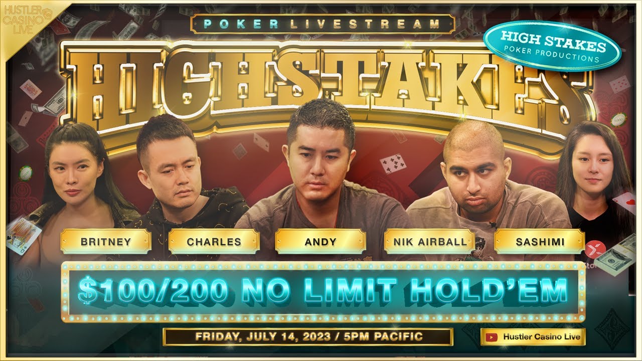 SUPER HIGH STAKES $100/200/400 w/ Andy, Nik Airball, Charles, Britney ...