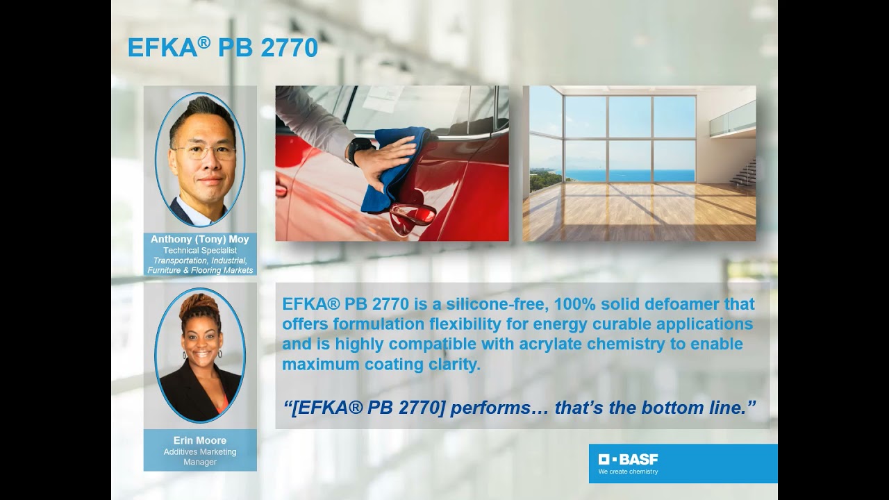 Introducing EFKA® PB 2770 - YouTube