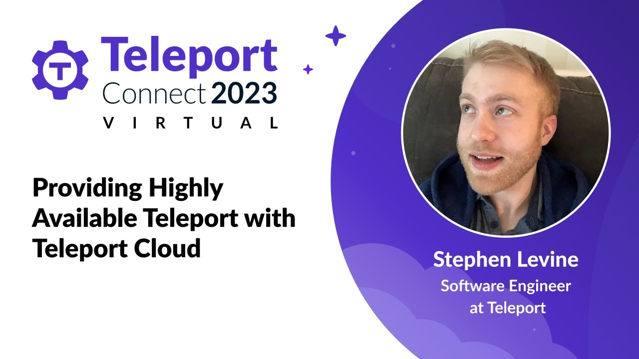 Providing Highly Available Teleport with Teleport Cloud - YouTube