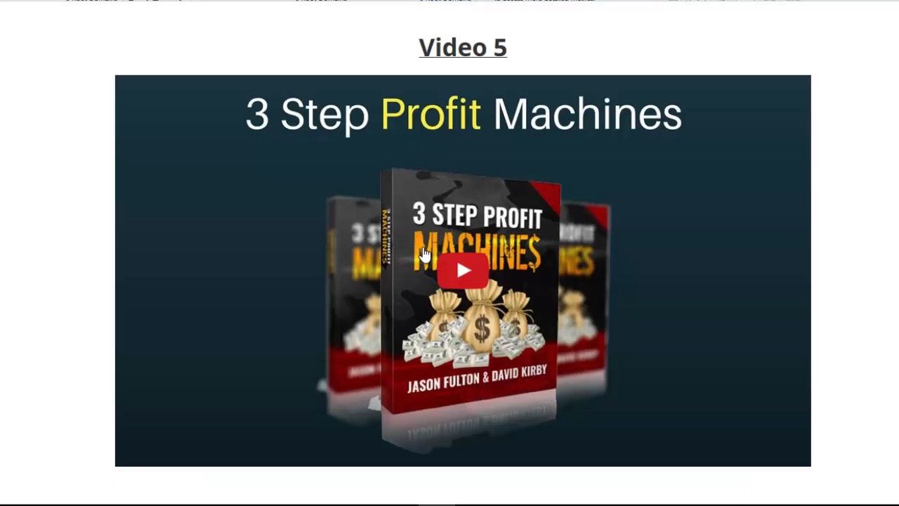 3 Step Profit Machines Review - Does The 3 Step Profit Machine Really ...