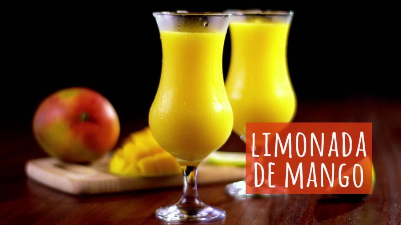 Cómo hacer una limonada de mango Qué Deli - YouTube