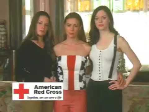 The cast of Charmed Red Cross Ad - YouTube