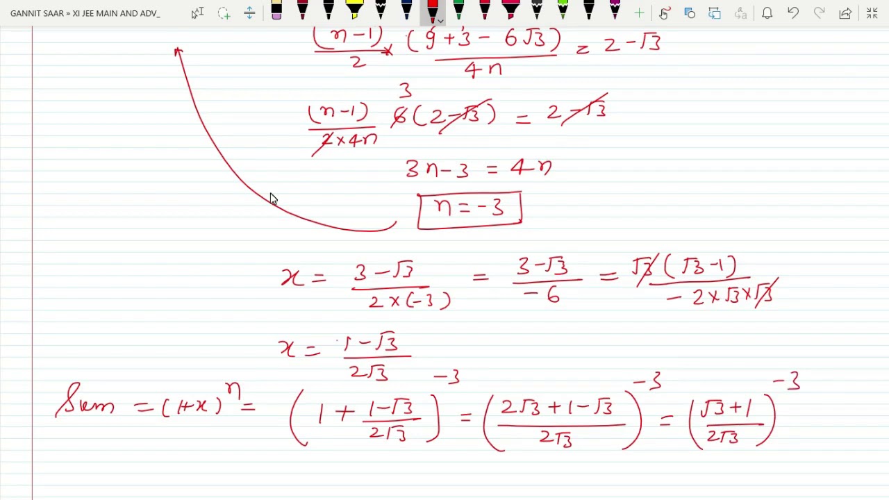 14 BINOMIAL THEOREM (APPROXIMATIONS,USE OF COMPLEX NUMBER IN BINOMIAL ...