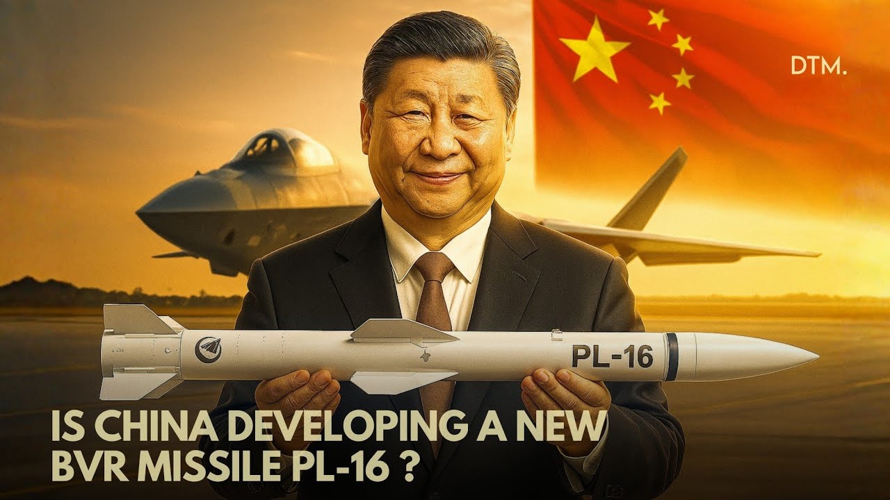 China’s New PL-16 Missile | The Next Generation of Air-to-Air Power ...