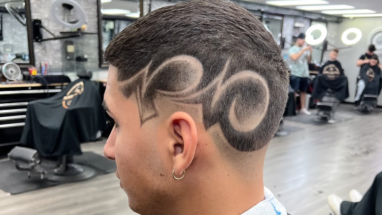 Como hacer un diseño en el pelo (en vivo) - YouTube