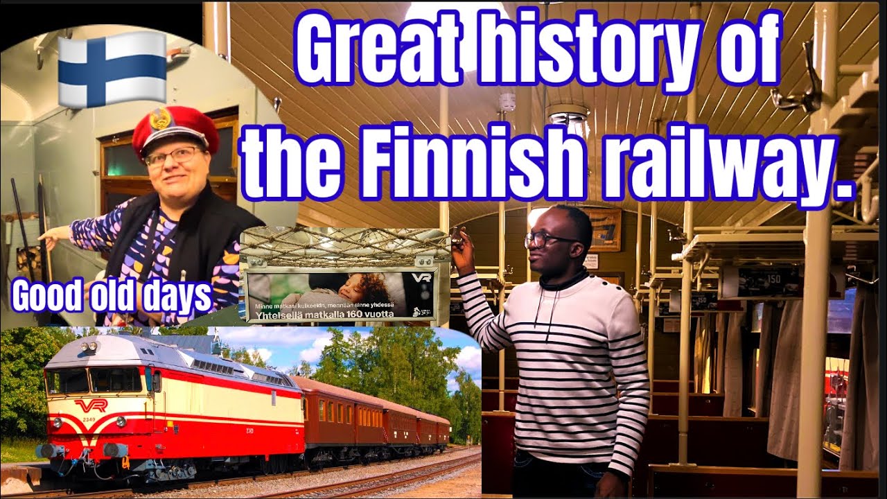 Why you NEED to visit The Finnish Railway Museum. Finland railway # ...
