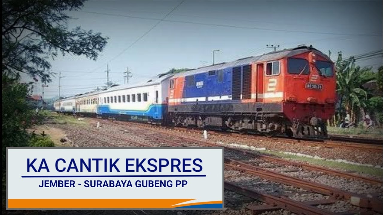 Announcer Voice Kereta Api Cantik Ekspres - YouTube
