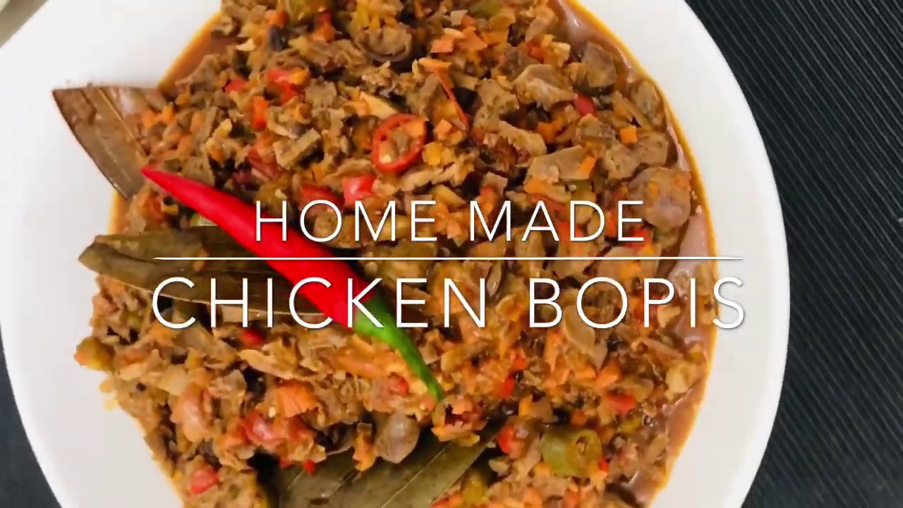 Chicken Bopis - YouTube