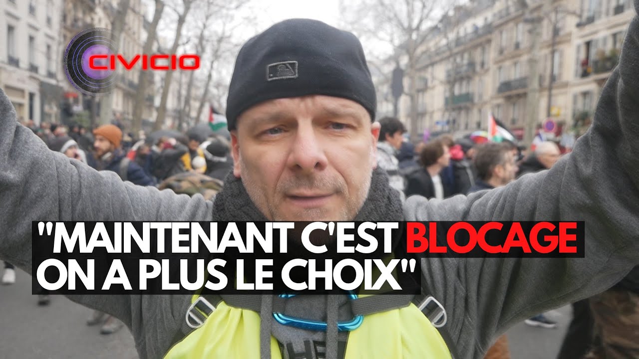 "MAINTENANT C'EST BLOCAGE ON A PLUS LE CHOIX" - YouTube