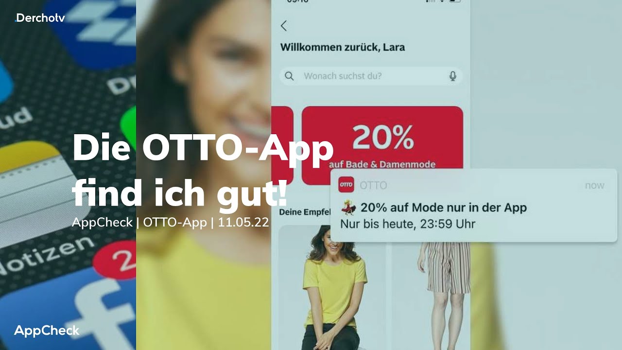 Die OTTO-App | AppCheck vom 11.05.22 - YouTube