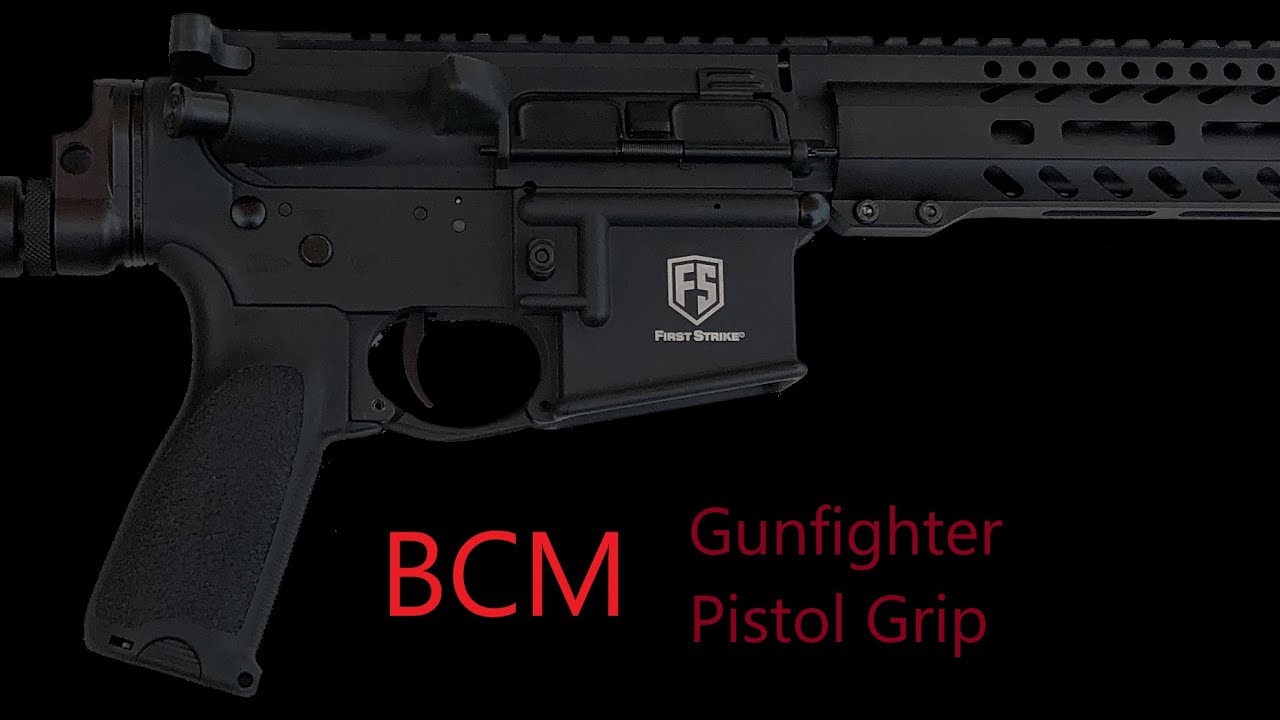 Tiberius T15 BCM Mod 3 grip install - Paintball - YouTube