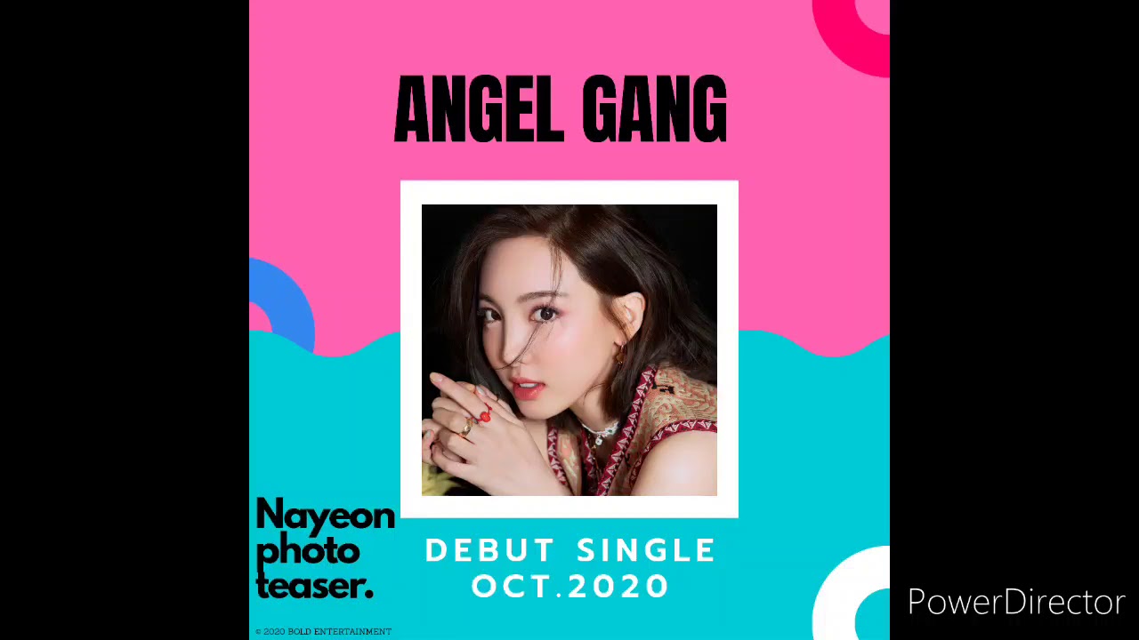 ANGEL GANG- DEBUT SINGLE- Nayeon photo teaser poster - YouTube
