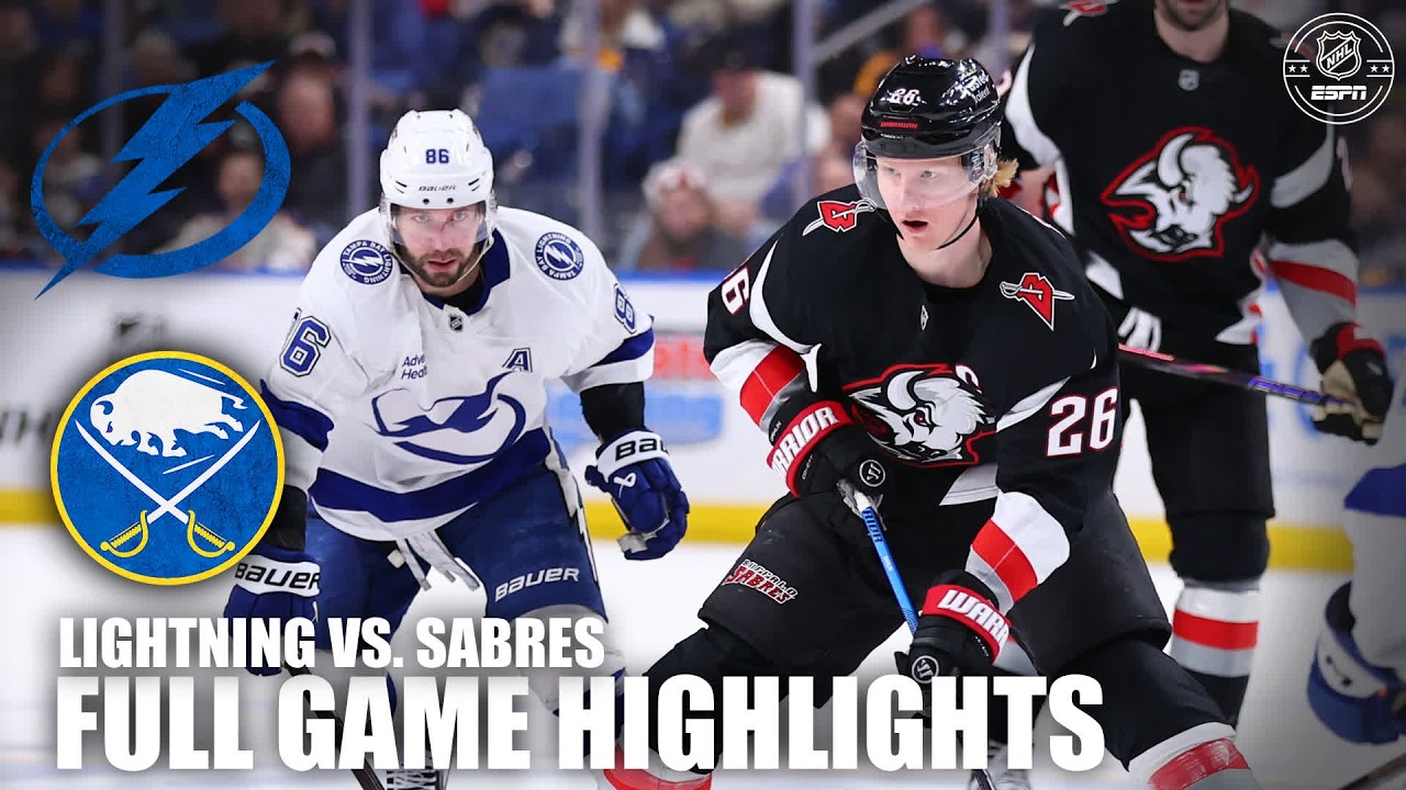 Tampa Bay Lightning vs. Buffalo Sabres | Full Game Highlights | ESPN ...