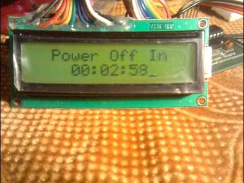 AVR Project - Relay Timer Using AVR ATmega8 Microcontroller. - YouTube